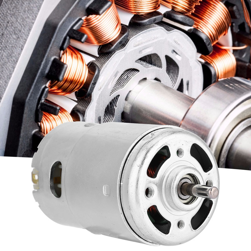 Yohooo 12V 6000 RPM High Speed Power Ature DC Motor Double Ball Bearing ...