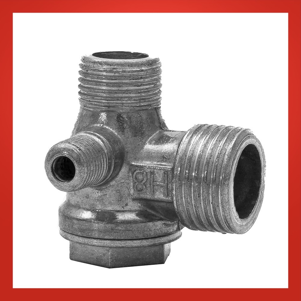 [BTSL] 3-Port Aluminum alloy Male Thread Check Valve Connector Tool For ...