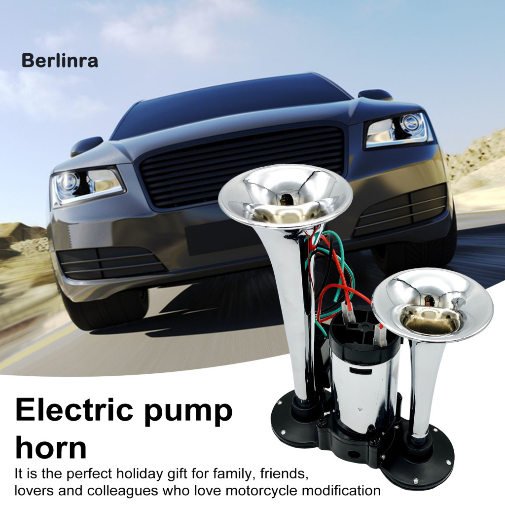 berlinra Diy Air Horn Installation Electric Pump Horn Super Loud Truck ...
