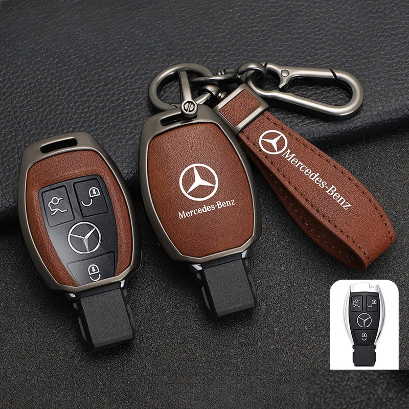 Car Smart Key Case Cover for Mercedes Benz A B C S Class AMG GLA GLK ...