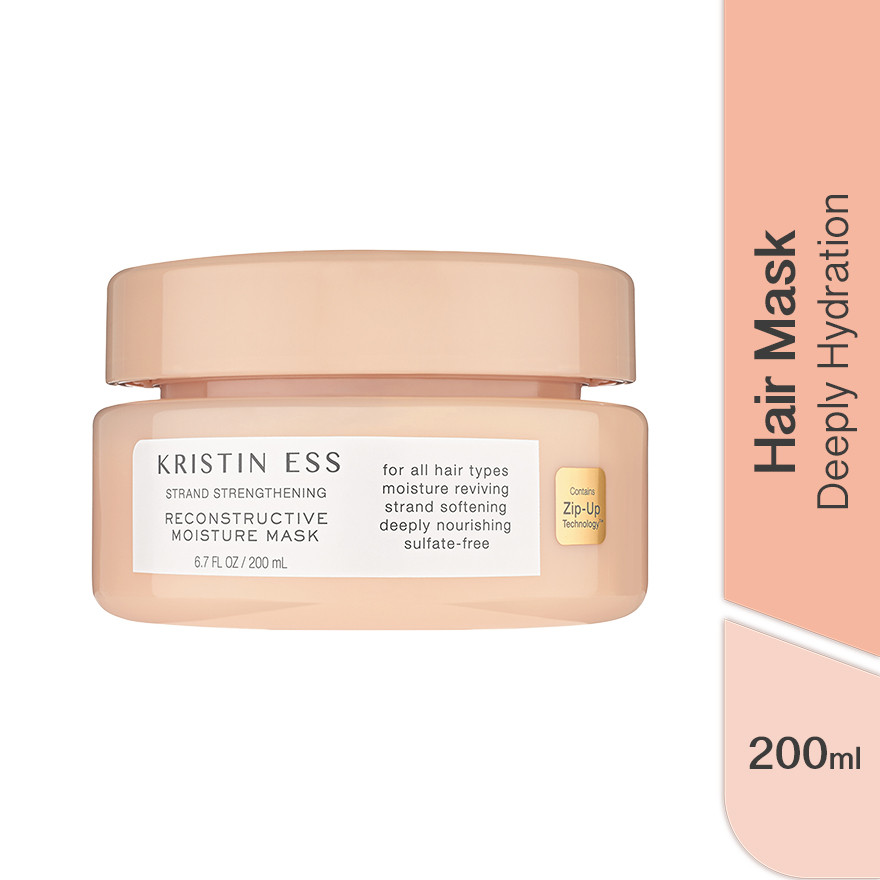 KRISTIN ESS Strand Strengthening Reconstruc Moisture Mask 200g | Shopee ...