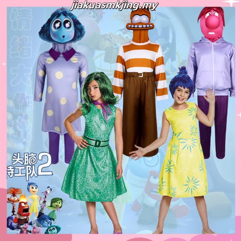 Inside Out 2 Joy/Disgust/Anger/Fear/Sadness/Envy/Embarrassment/Anxiety ...