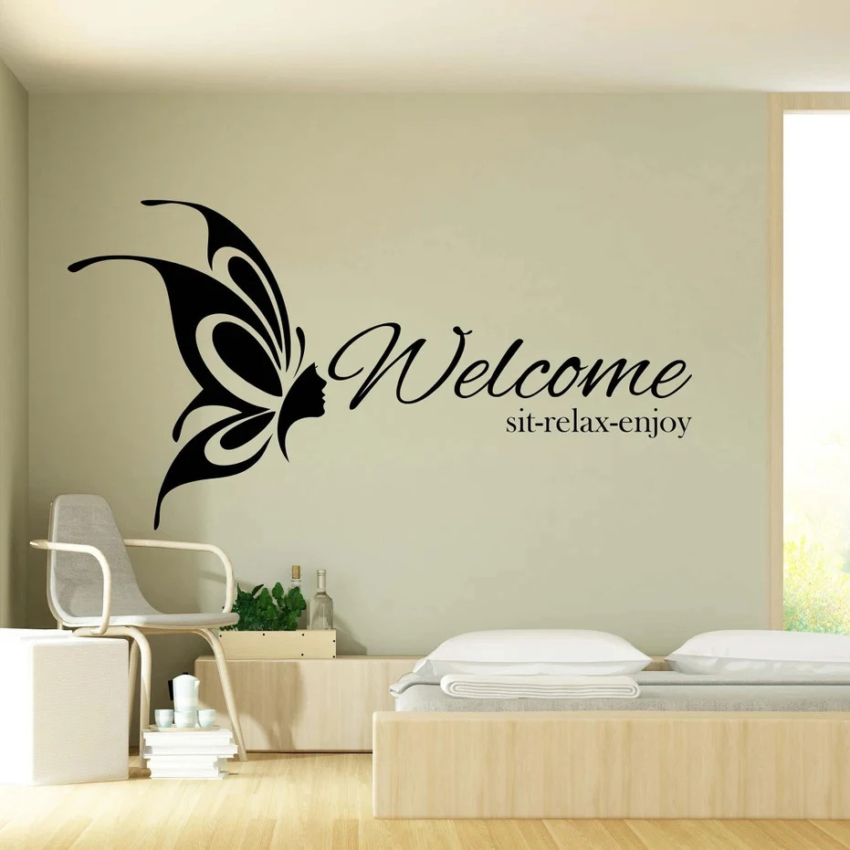 Spa Wall Decal Spa Window Decal Spa Quotes Wall Sticker for Beauty ...