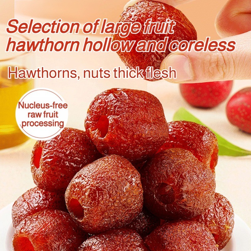 Premium Seedless Hawthorn Delight Halal Certified Dried Hawthorn Snack ...