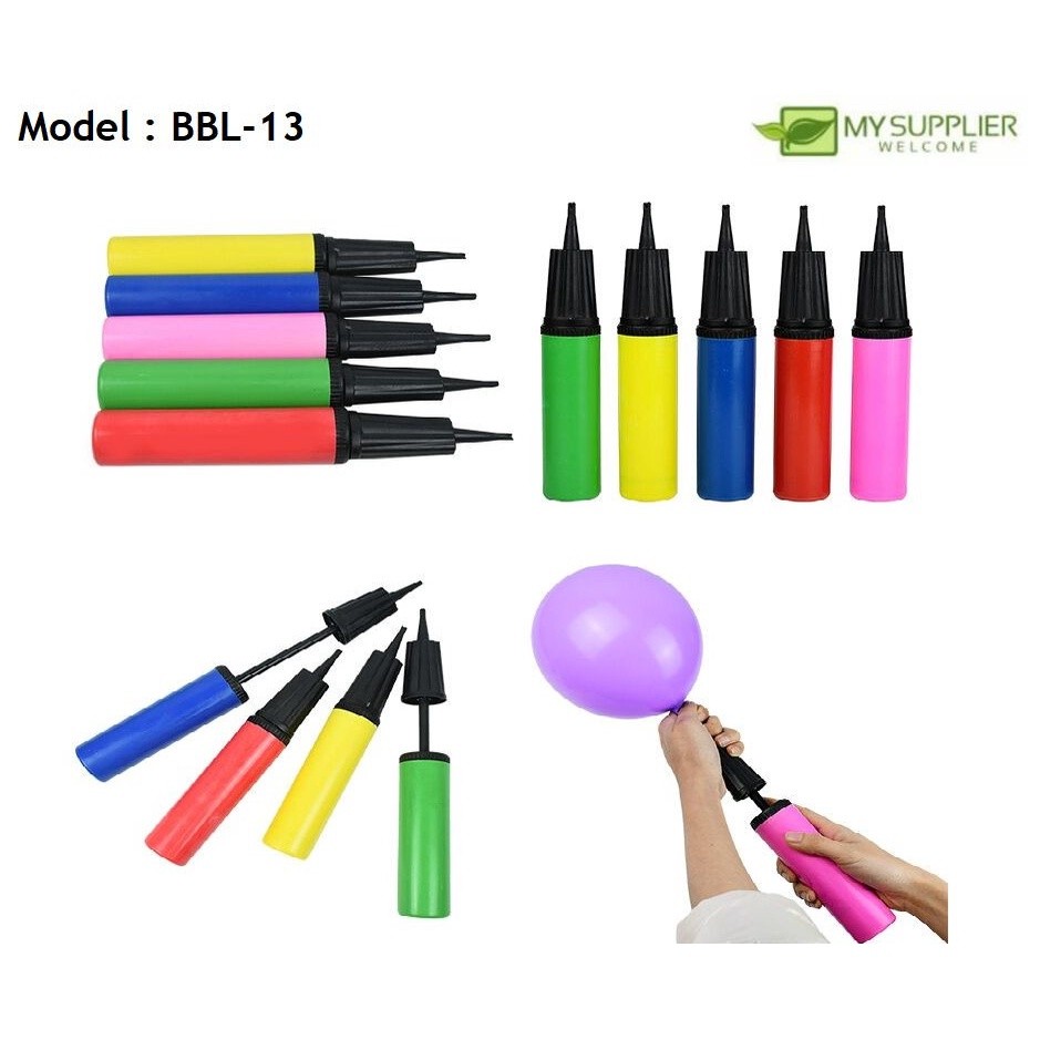Ballon Pump Hand Held Manual Party Ballon Inflator Hand Air Pump L28cm ...
