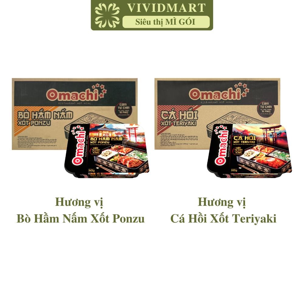[6BOX BOX]-MASAN - Omachi self-cooked rice 2 flavors: Beef stew with ...