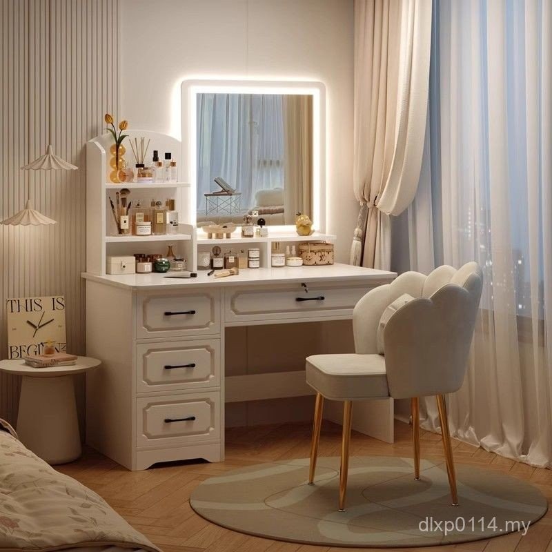 Influencer Fairy Dressing Table Straight Hair Factory Small Simple ...