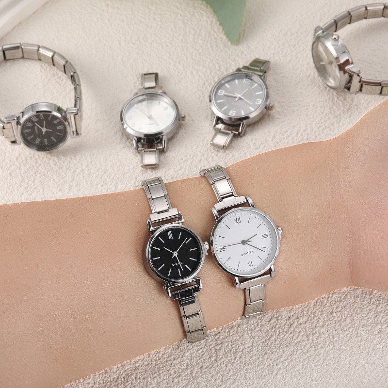 ⌚New Sliver Wrist Watch Whole Header Best Friend Dad Flower Italian ...