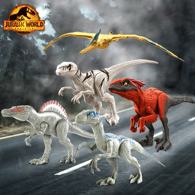 Mattel Jurassic World 3 Ruler Movie Same Style Dinosaur Fire Thief ...