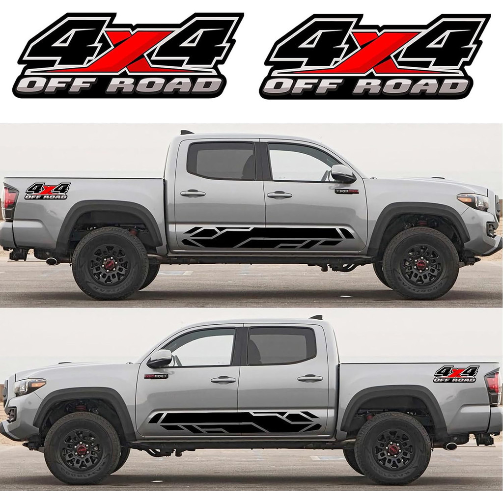 4x4 Off road Off-road Car Sticker Sunscreen Waterproof Car Sticker ...