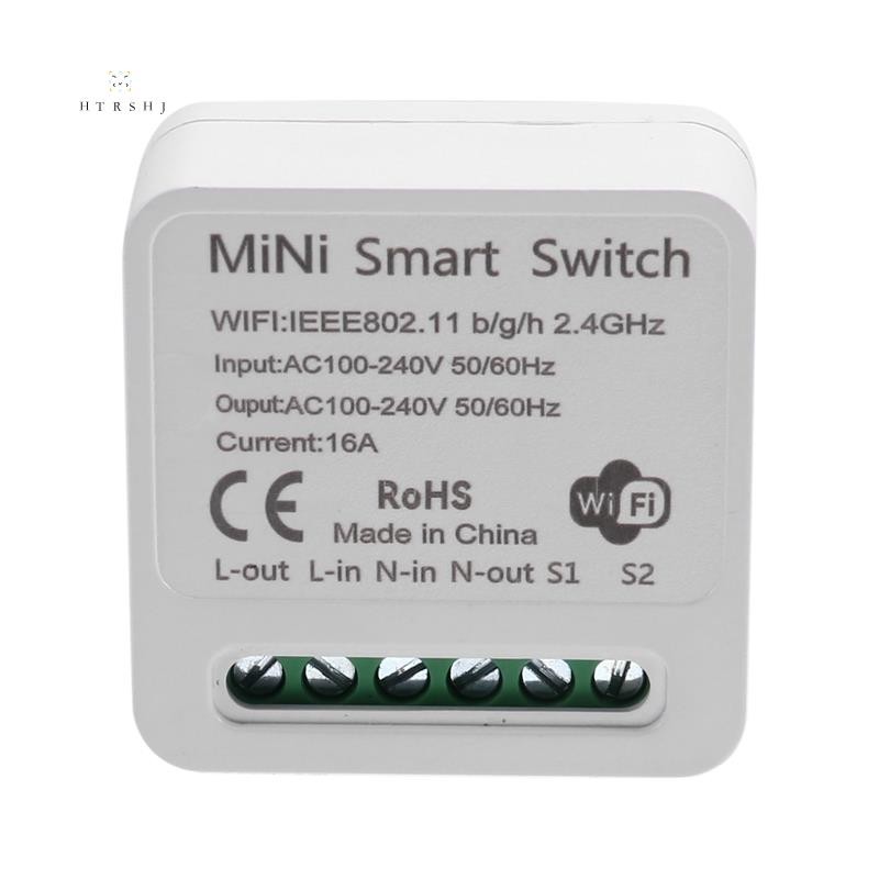 Mini Smart WiFi Relay Switch, DIY Timer Light Switch Module Smart Life ...