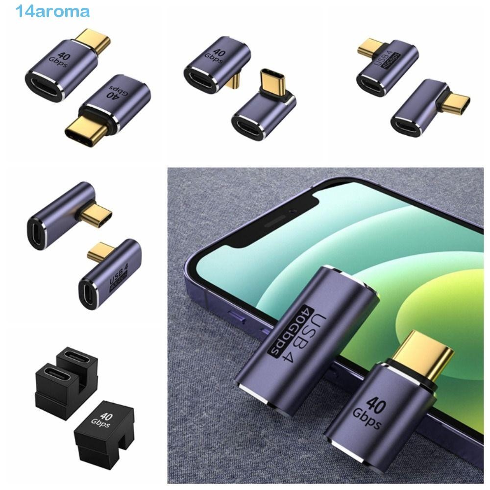 AROMA TYPE-C Adapter, U-shaped Aluminium Alloy Type C Plug Adapter ...