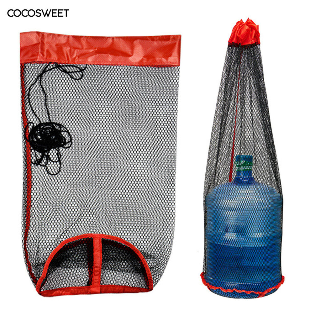 COCO Heavy Duty Fish Bag Portable Fish Bag Portable Drawstring Fishing ...