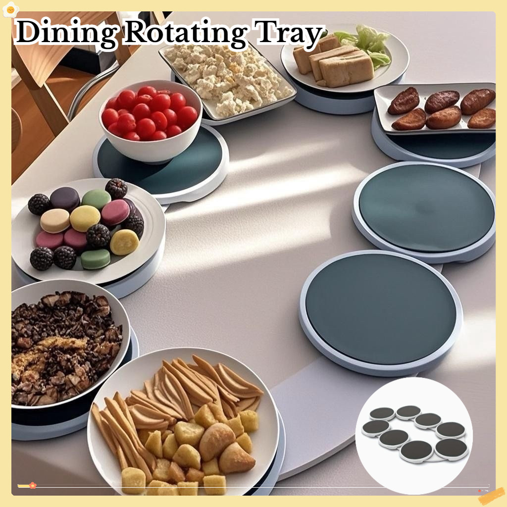 Dining Rotating Tray Modern Lazy Susan Rotating Tray Easy Clean ...