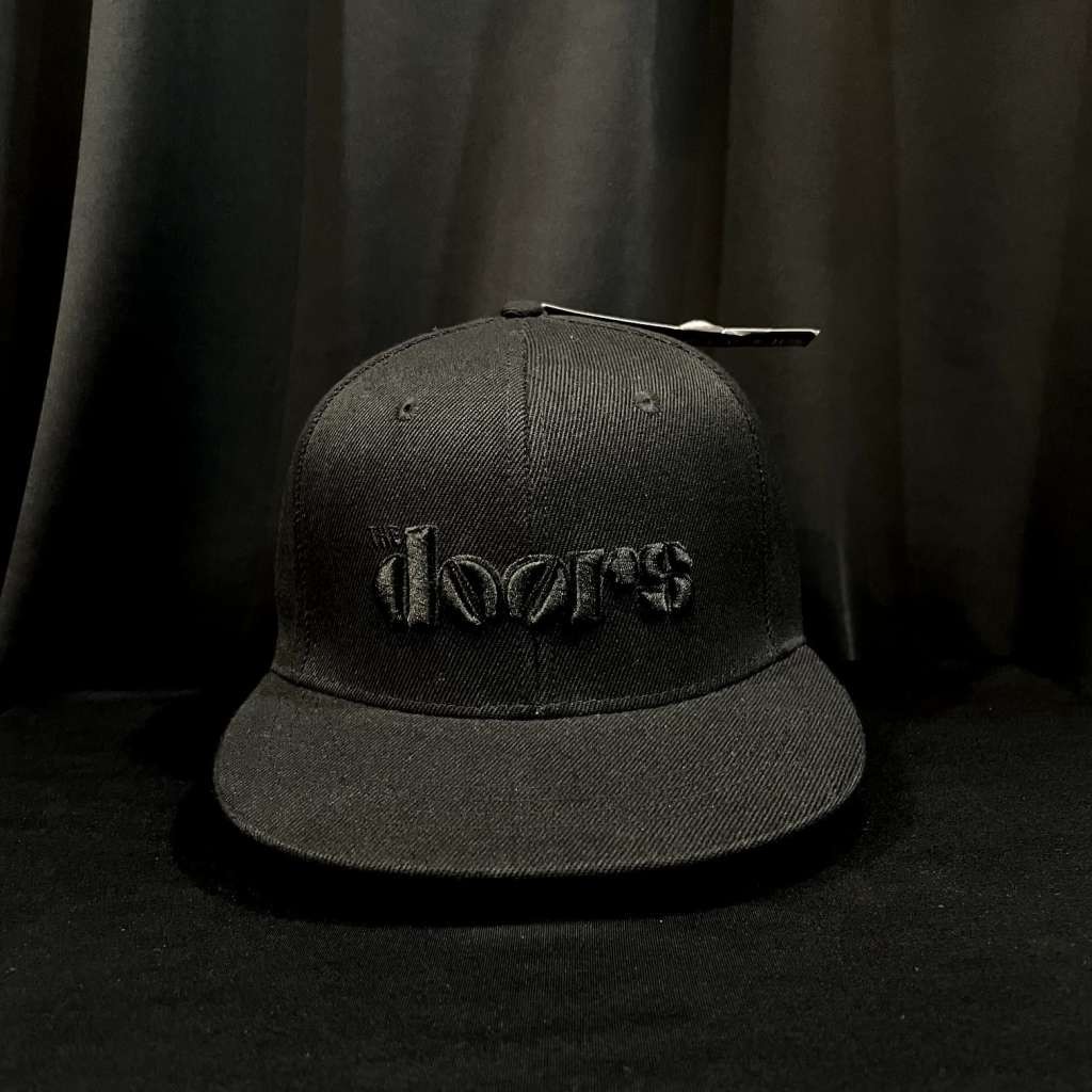 Snapback Official THE DOORS - BLACK LOGO | Shopee Malaysia