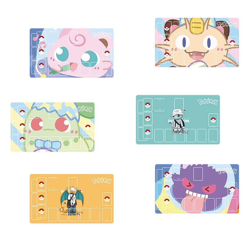60x35x0.2cm Anime Pokemon GAME PTCG Dedicated DIY Card Playmat Battle ...