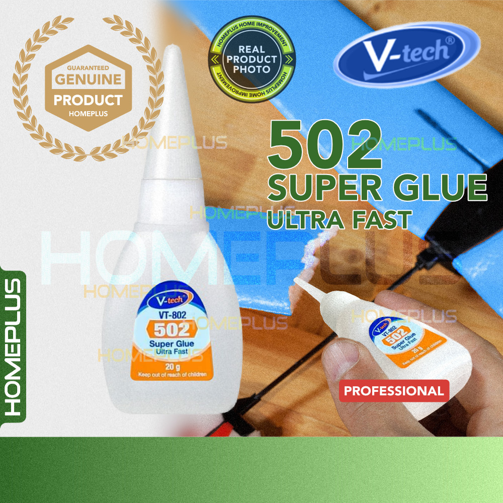 V-Tech VTech VT-802 VT802 502 Super Glue Ultra Fast Dry Instant ...