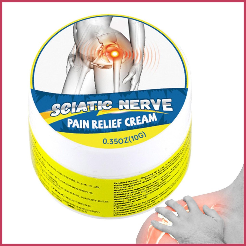 10g Sciatica Pain Relief Cream Osteoarthritis Lumbar Muscle Analgesics ...