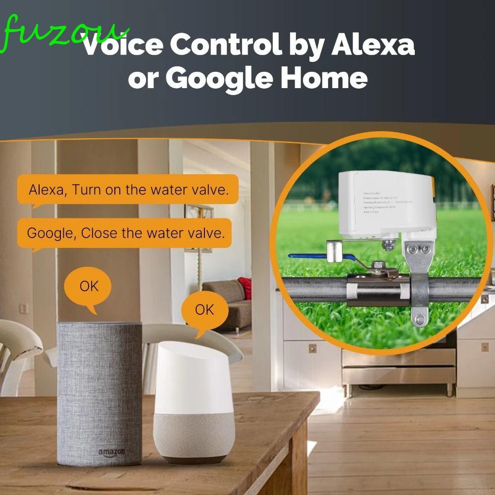 FUZOU Smart Water Valve Controller, Battery Powered Low Power ...