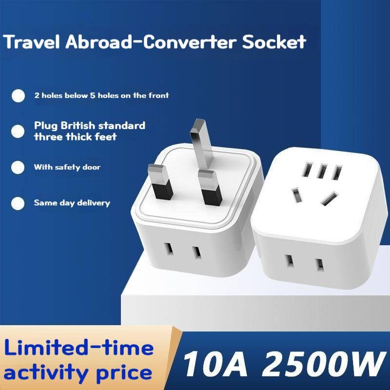 📢Ready Stock📢Converter Plug Overseas Travel Converter Socket ...