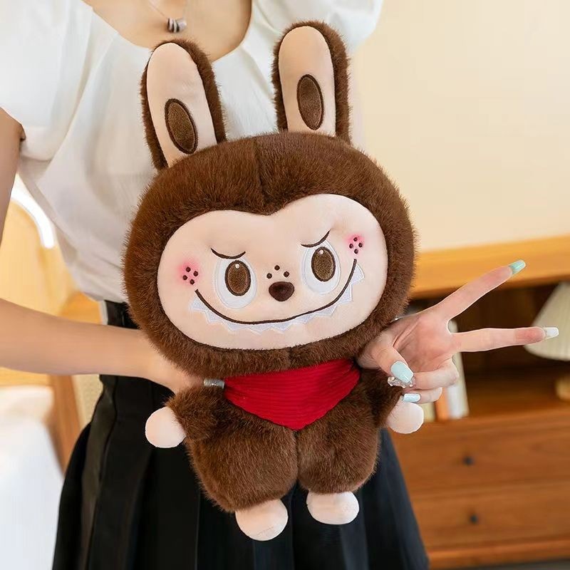 Pop Mart Plush Toy Labu Doll LABUBU Doll Bed Sleeping Rag Doll Holiday ...