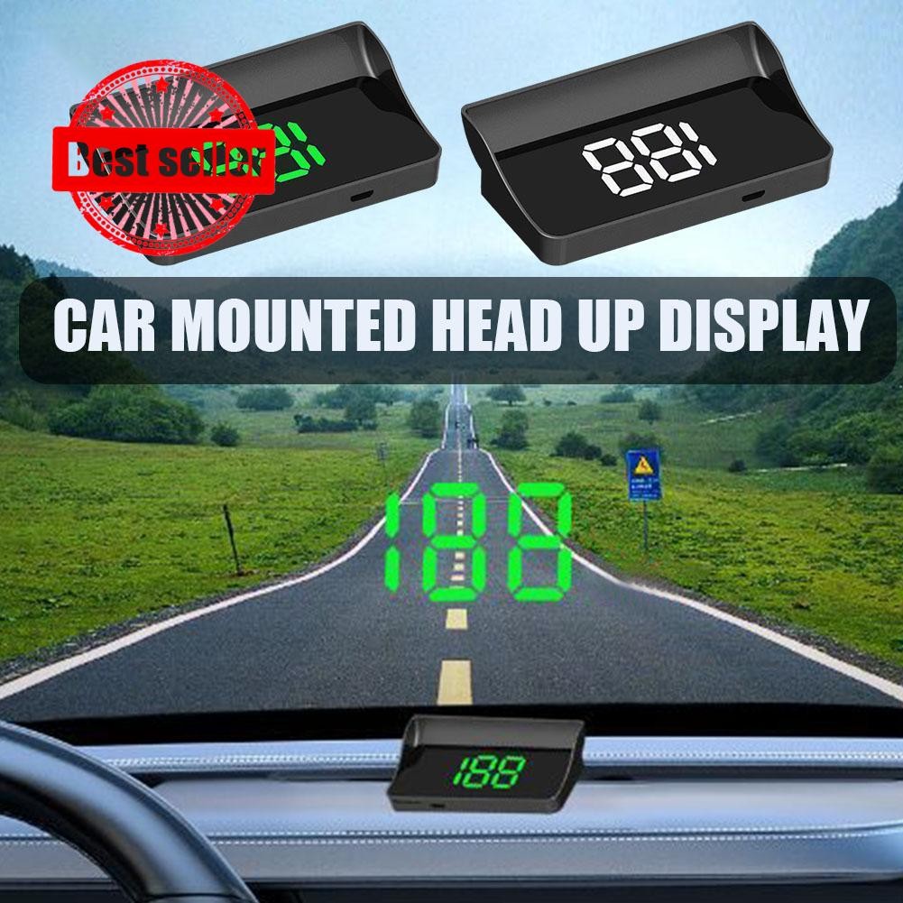 New Hd Car Head Up Display Universal Windshield Projector Gps System ...
