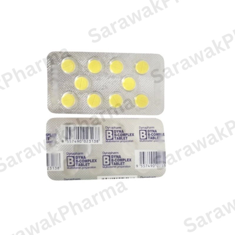 Dyna B-Complex Tablet 10's Exp: Aug 26 | Shopee Malaysia