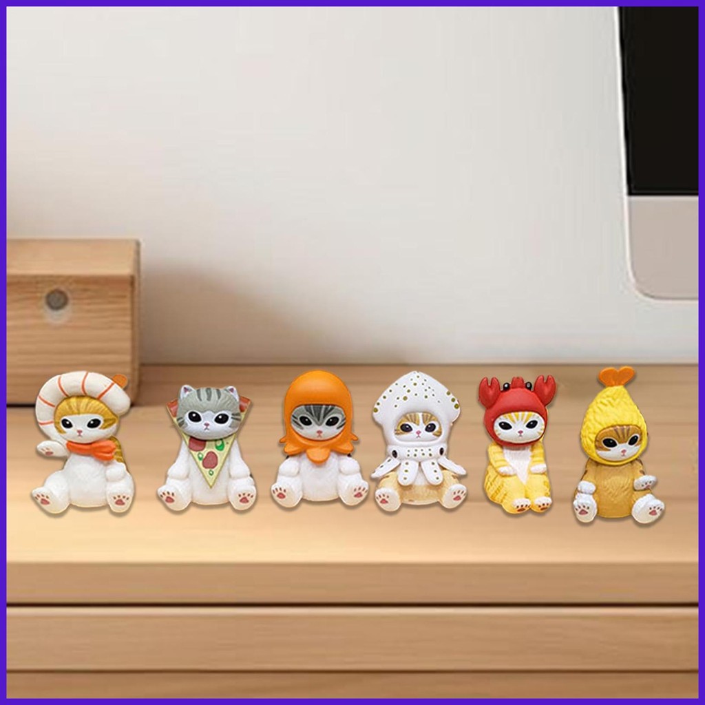 Cat Model Figure Collectible Cat Model Figure Portable Cat Statue ...