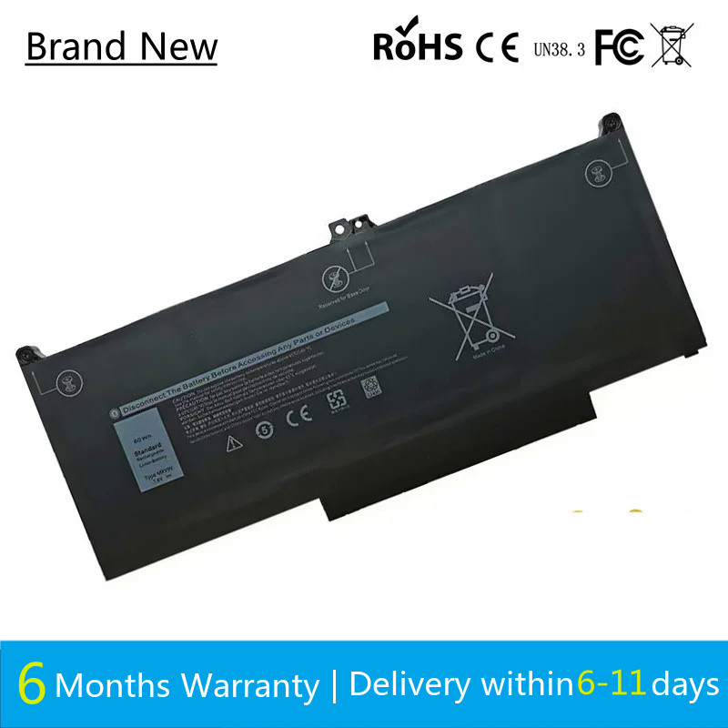 7.6V MXV9V Laptop Battery For Dell Latitude 7300 7400 5300 13 5310 5300 ...