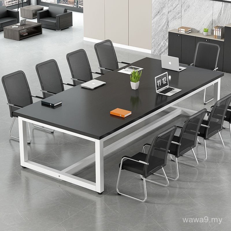 Simple Simple Modern Desk Conference Table Long Table Negotiation Table ...