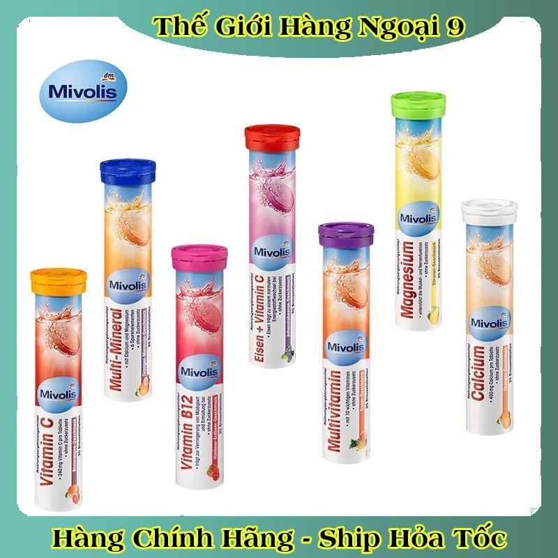 [auth] Mivolis Vitamin C Effervescent Tablets and other flavors Support to strengthen the immune ...