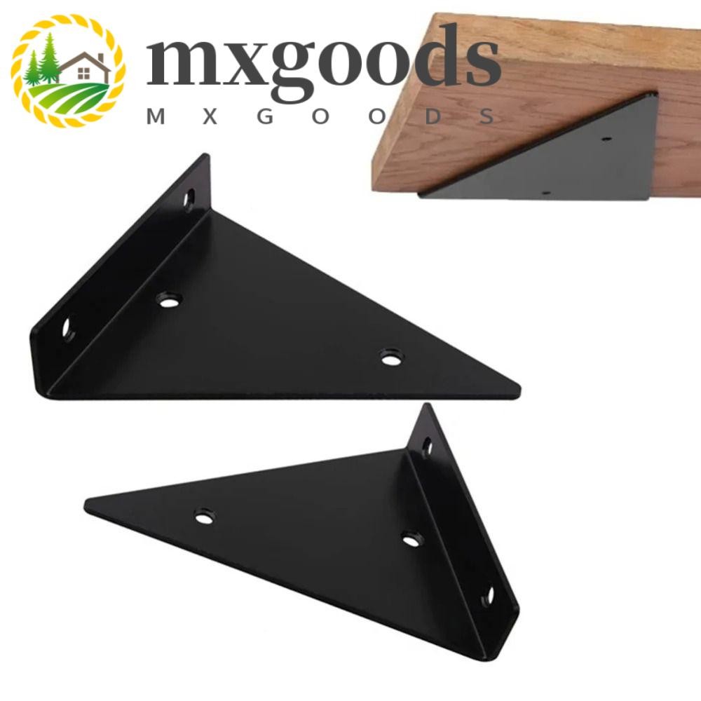 MXGOODS Triangle Bracket Support, Wall Mount Right-angle Invisible ...