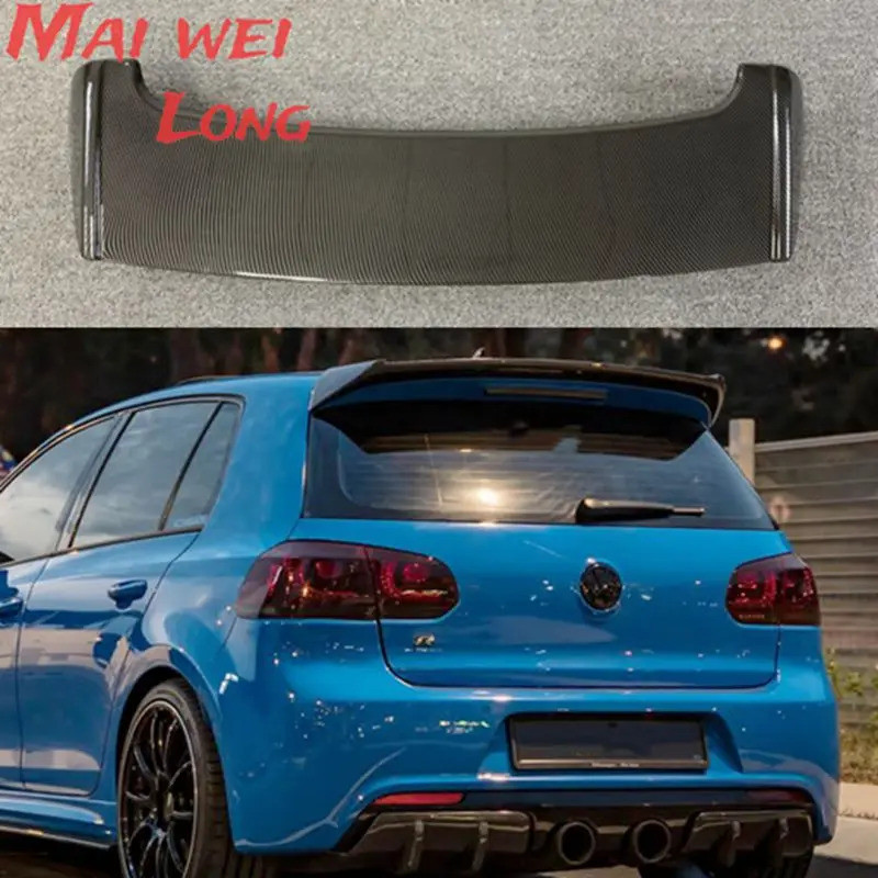 Rear Roof Spoiler Lip Wings Spoiler for Volkswagen VW Golf 6 MK6 VI GTI ...