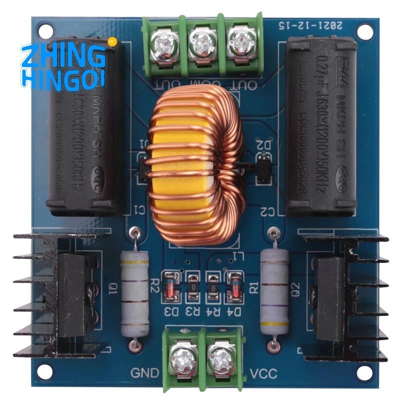 ZVS Tesla Coil Marx Generator DC 12V-30V 20A 1000W High Voltage Power ...