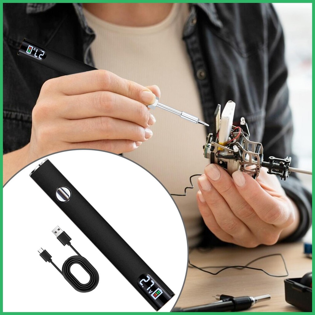 Pencil Soldering Iron Portable 650mAh Soldering Pencil Temperature ...