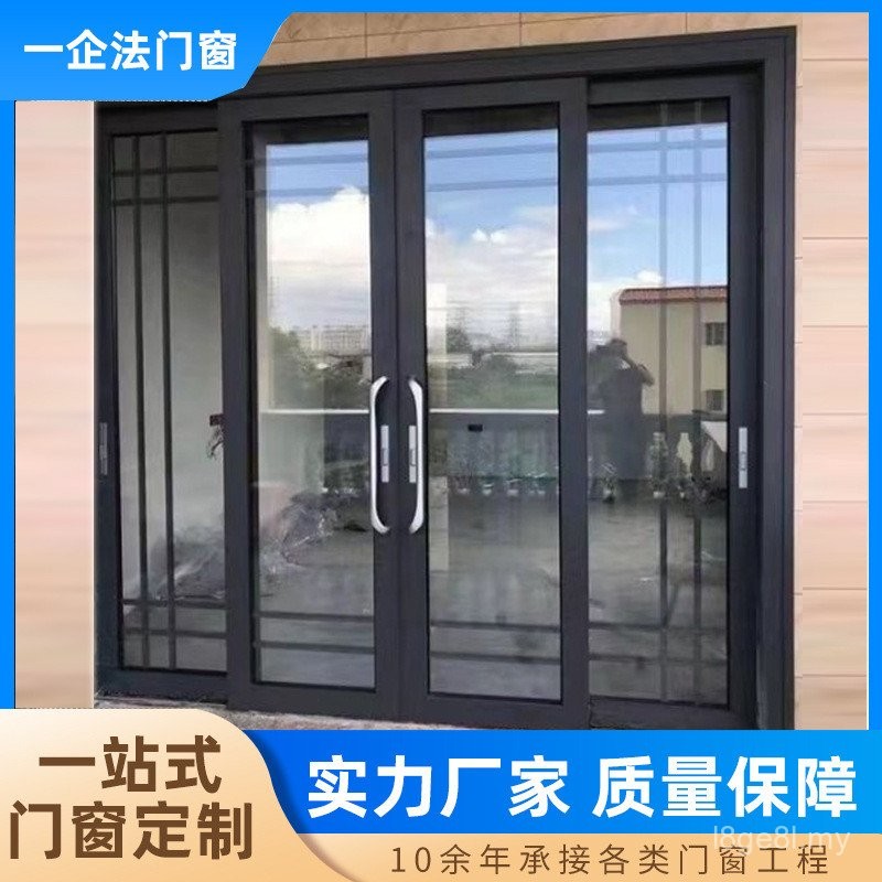 Pintu gelongsor jenis berat aloi aluminium ruang tamu balkoni terbuka ...