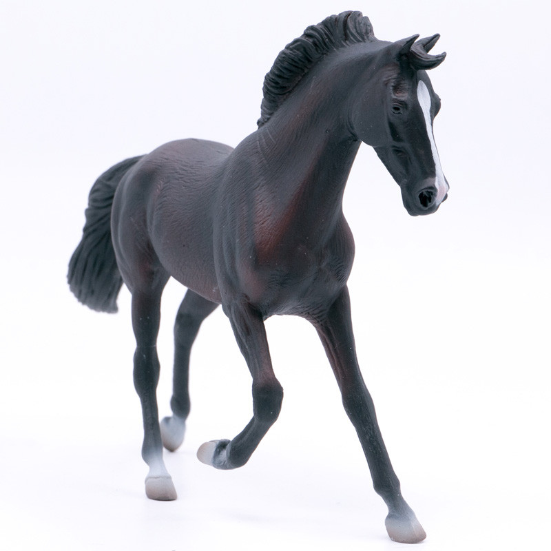 CollectA Farm Animals Thoroughbred Mare Black Horse Scale 1:20 PVC ...