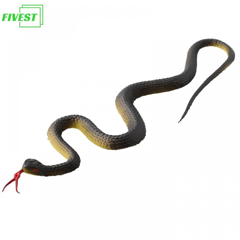 Fake Snake Trick April Fool\'s Black Lifelike Ornament Reduce Pressure ...