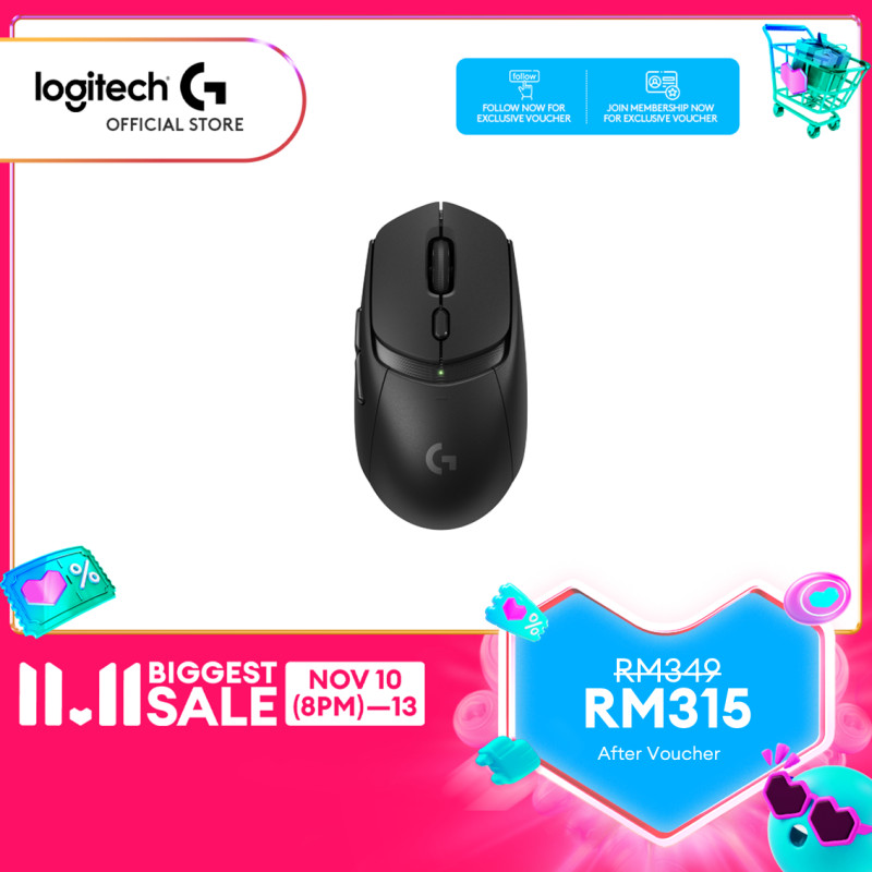 Logitech G309 LIGHTSPEED Wireless Gaming Mouse, Lightweight, LIGHTFORCE ...