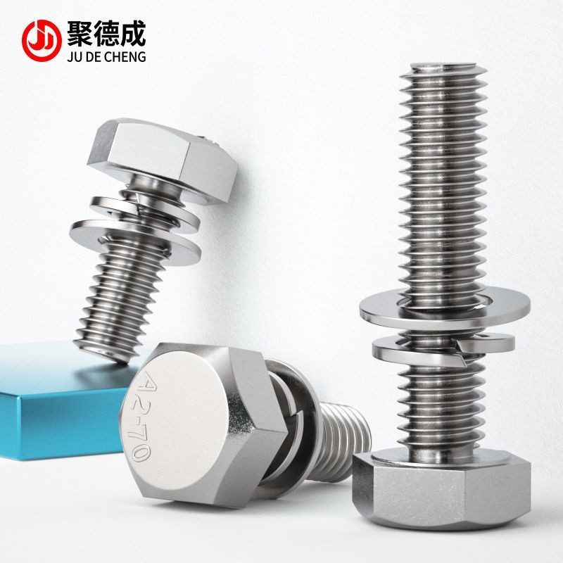 [Spesifikasi Berbilang Tersedia] Skru Kepala Heksagon Keluli Tahan ...