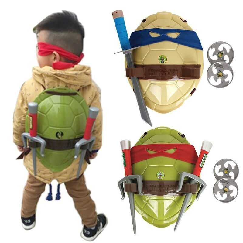 Shopee Official Halloween Ninja Turtle Weapon Toy COS Suit Leo Raphael ...