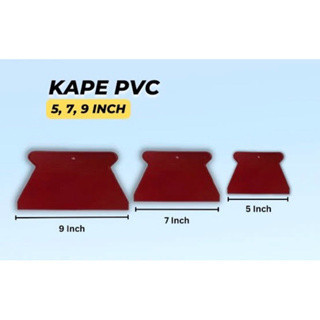 PVC Plastic kapi PVC KAPE PVC ALL SIZES 5 inch 7 inch 9 inch | Shopee Malaysia