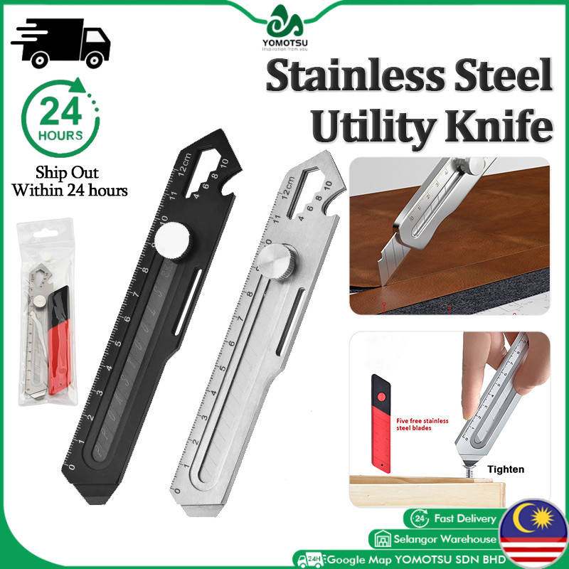 Stainless Steel Utility Knife Multifunctional Samll Cutter Suitable for ...