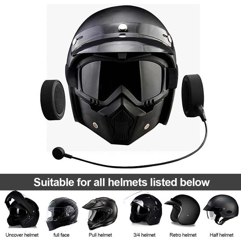 BT17 motorcycle helmet bluetooth headset headset | Shopee Malaysia