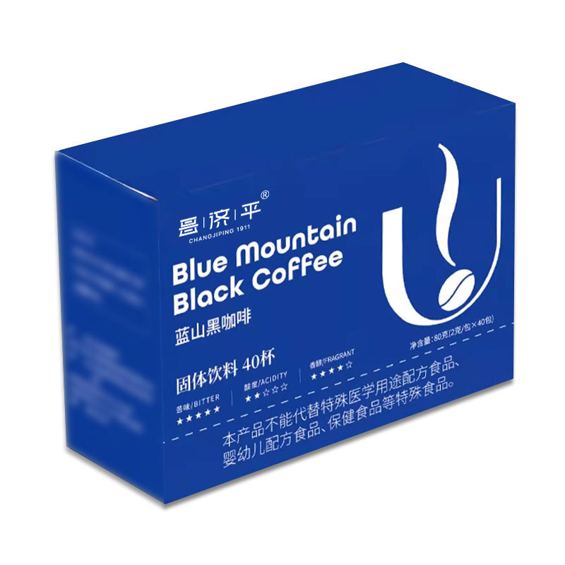 Blue Mountain Black Coffee Solid Drink Female Black Coffee Powder ...
