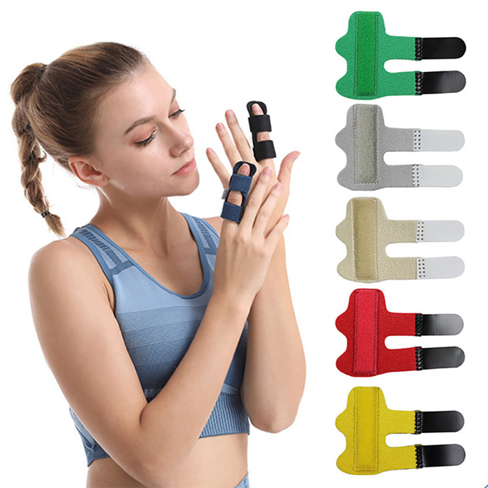 Pain Relief Trigger Finger Fixing Splint Straighten Brace Adjustable ...