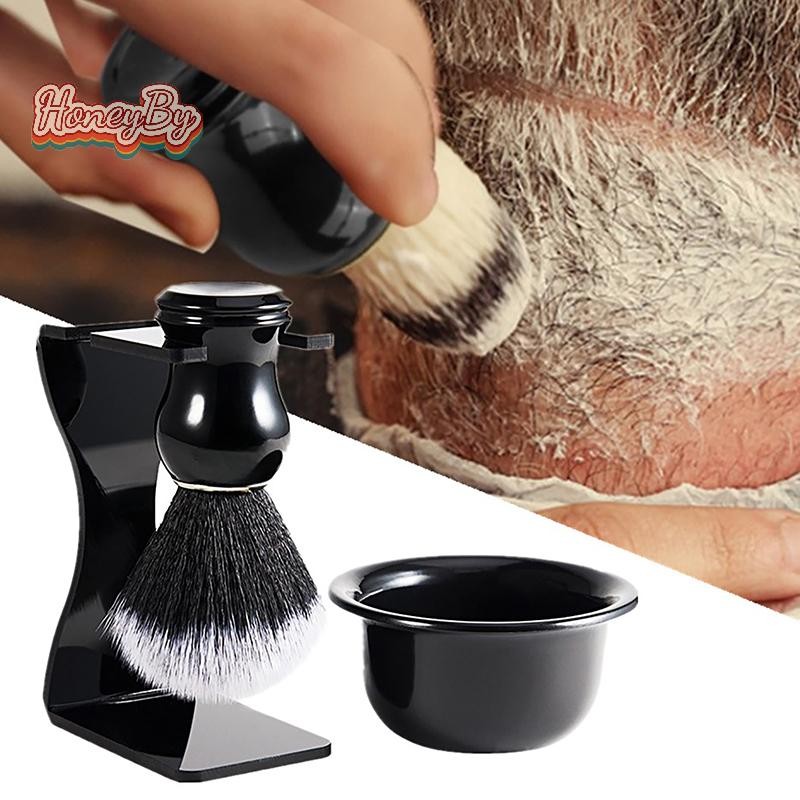 honeybird Professional Shaving Brush Set 3-in-1 Shave Kits With Shaving ...