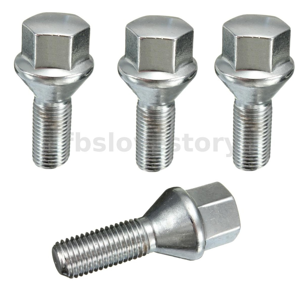 5/10/15/20pcs 26mm Length Wheel Nut Bolts Screw M12x1.5 For BMW 3 Series E21 E30 E36 E46 E90 E91 ...