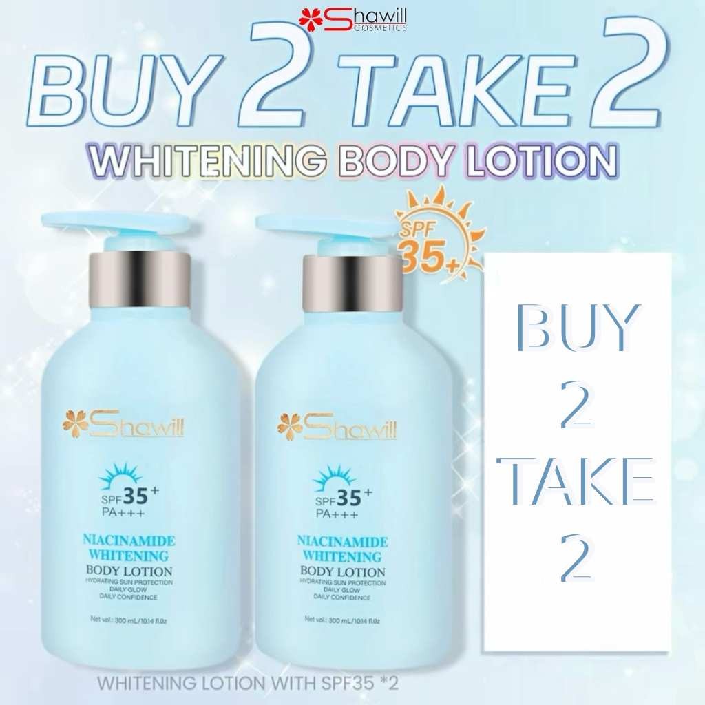 BUY2 TAKE2 Shawill Niacinamide Whitening Lotion SPF35+ PA+++ 300ml ...