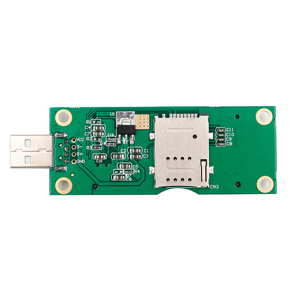 Mini PCI-E to USB Adapter with SIM 8Pin Card Slot for WWAN/LTE Module | Shopee Malaysia